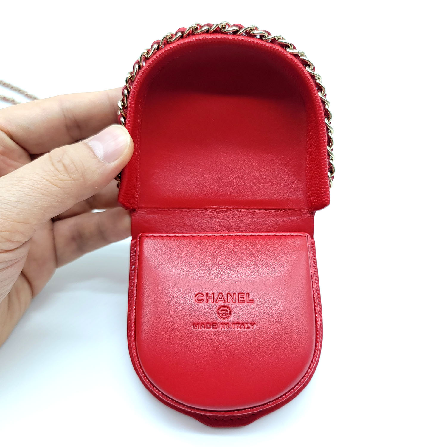 Chanel Classic Tray Coin Purse With Chain – Dr. Runway