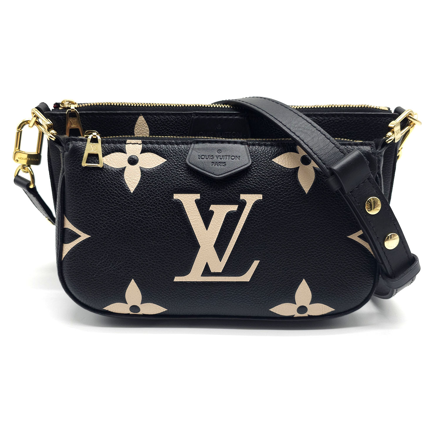 Louis Vuitton Multi Pochette Accessoires Monogram Empreinte Bicolor ...
